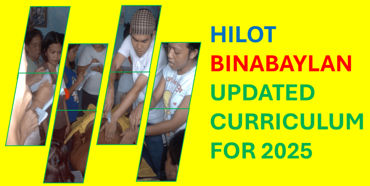 2025 Upgraded Hilot Binabaylan Training Program – Hilot Academy of ...