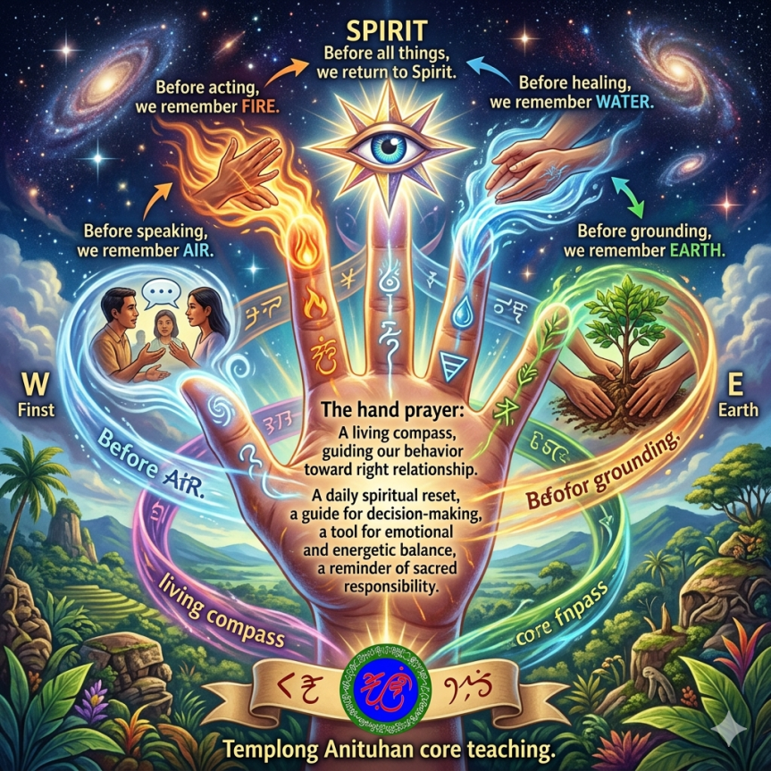 The Sacred Hand: Living the Five-Element Prayer in Daily Life – Hilot ...